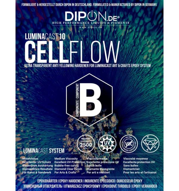DIPON EPOKSI Smola Lumina 10 Cell Flow 2cm - Epoksi smola - Pure Nature ...